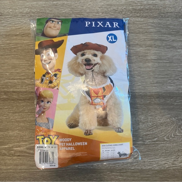 Pixar | Dog | Pixar Toy Story Woody Pet Halloween Costume Dog Xl | Poshmark